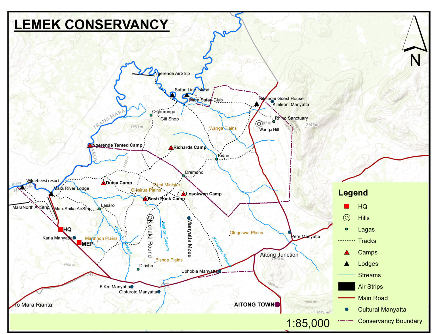 Lemek Conservancy - Masai Mara National Reserve